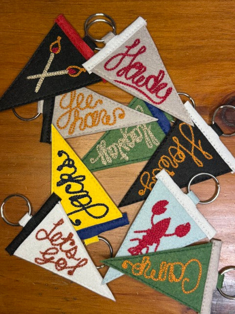 Pennant Keychains – Simpler Clothing Co.
